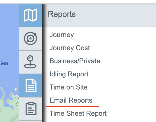 How to schedule an Idling report