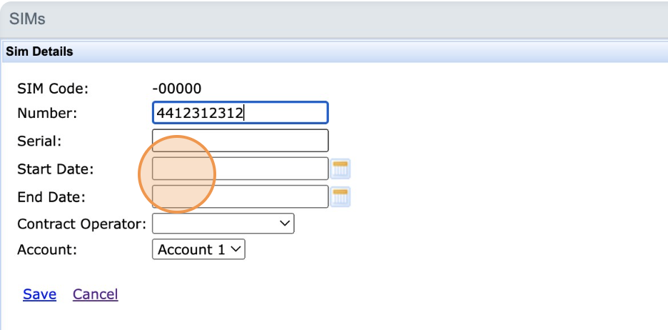 How to create a new SIM