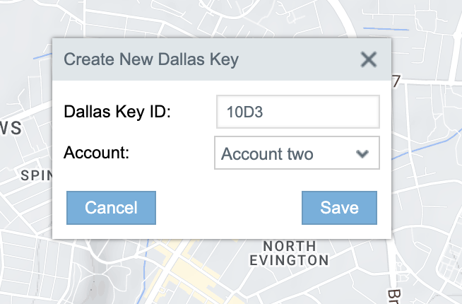 How to create a new Dallas Key